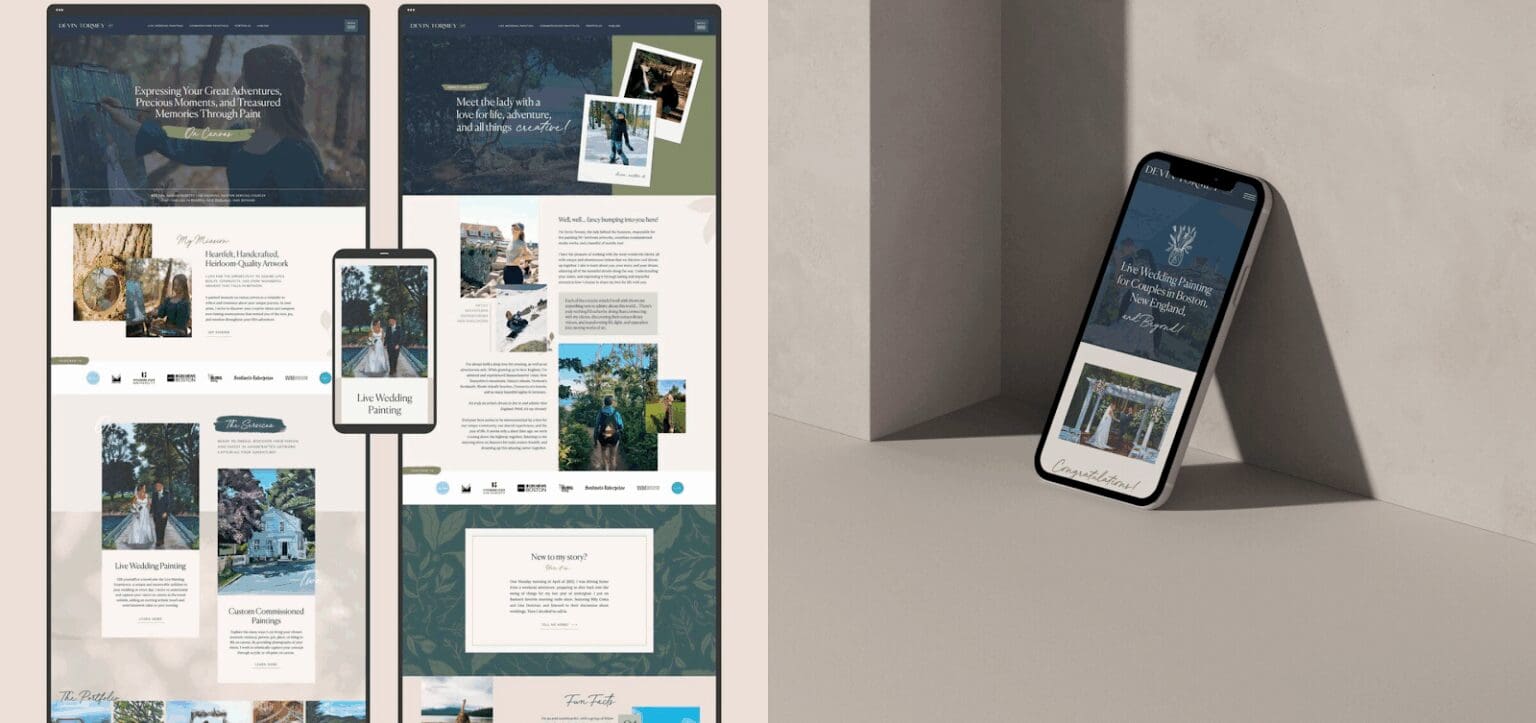 6 Beautiful Artist Website Examples You'll Adore